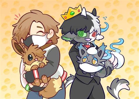 Ranboo Fanart Dsmp Pokemon R800 Ranboo Fanart Ranboo And Fundy Fanart