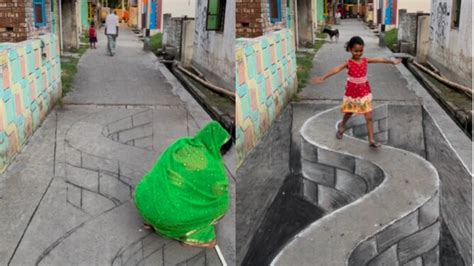 Womans Stunning Optical Illusion Art May Leave You Boggled Trending