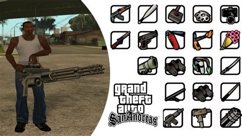 Gta San Andreas Guns