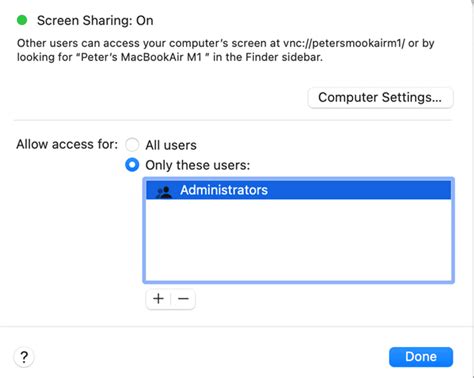 How To Use Mac Screen Sharing For Computer Help Office Watch