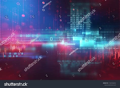 Programming Code Abstract Technology Background Software Stock Illustration