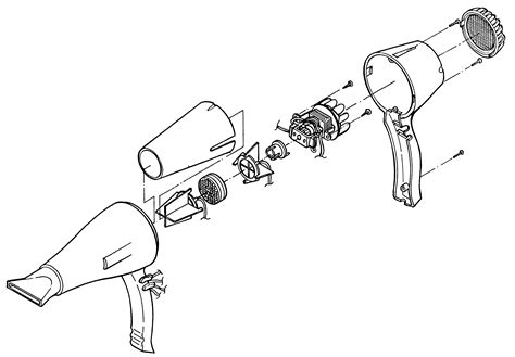 Structure Of Hair Dryer Desain Produk Desain Produk