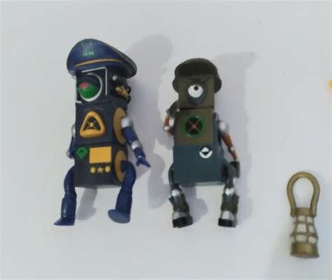 Original Reboot Bucket Of Binomes Figure Set By Irwin Toy 2001