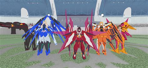 Mmd The 5 Girls Of Infinite Stratos By Megaalinep On Deviantart