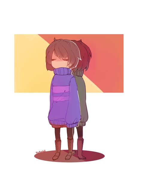 Chara Frisk Undertale персонажи Undertale в комментах ещё