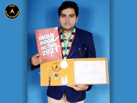 Tripurari Kumar Appreciation India Book Of Records