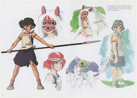 宫崎骏 动画合集 龙猫 千与千寻 起风了 红猪 幽灵公主 设定集 淘宝网 花瓣网