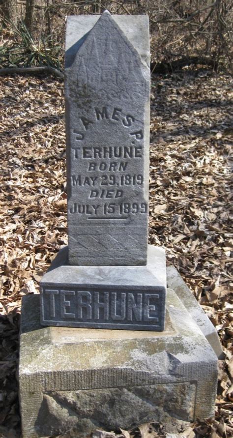 James Porter Terhune 1819 1899 Find A Grave Memorial