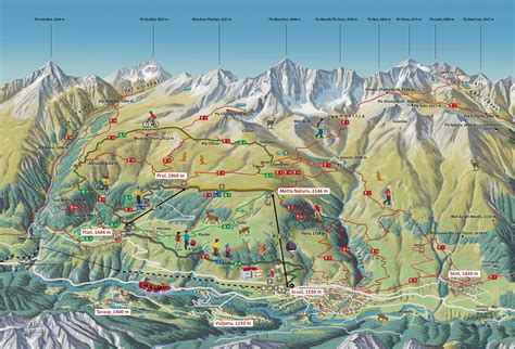 Summer Hiking Trail Maps Rohweder Map Design
