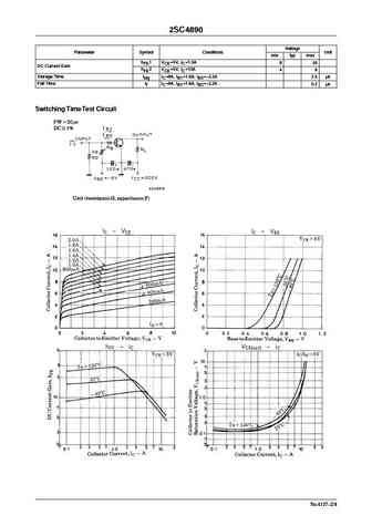 2sc4890pdf Detailed Specification All Transistors Power Mosfet Igbt