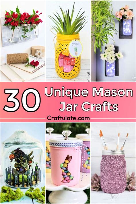 Glass Jar Easy Decorating Ideas