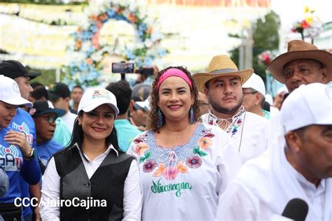 Santo Domingo De Guzmán Empieza Su Peregrinación Hacia Managua Junto A