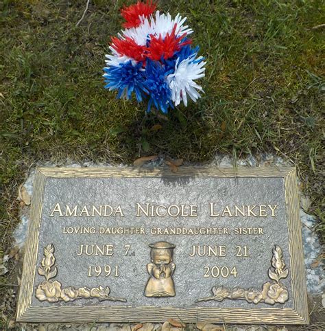 Amanda Nicole Lankey 1991 2004 Find A Grave Memorial