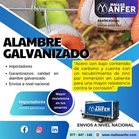 ¡en Mallas Anfer Fabricantes And Importadores De Mallas Galvanizadas