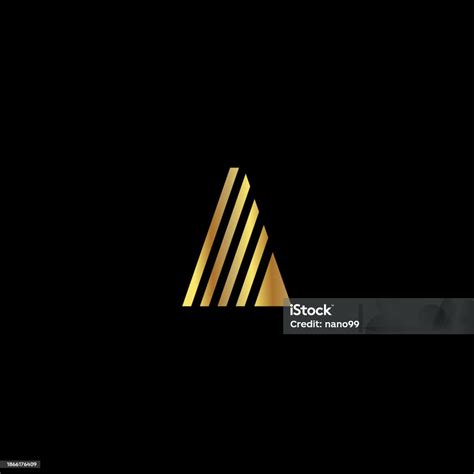Letter A Symbol Design Vector Stock Illustration Download Image Now