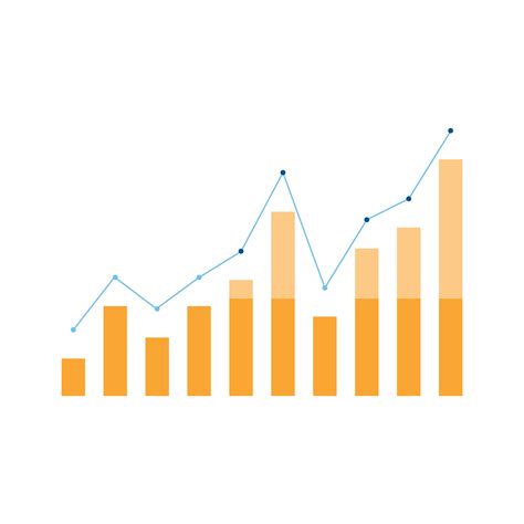 Chart Column Graph Infographic Element Finance And Economy With