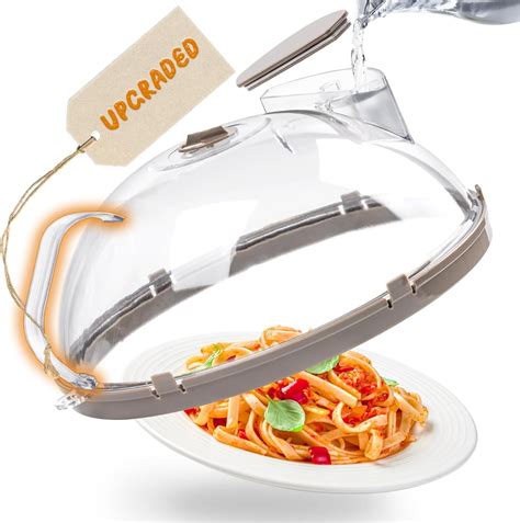 12 Inch Microwave Splatter Cover Upgraded Microwave Cover For Food