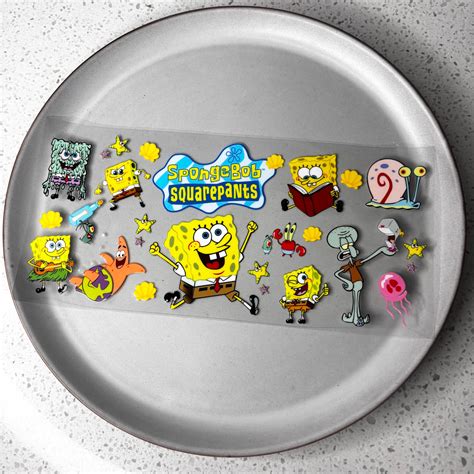 Spongebob Squarepants Uv Dtf Wrap Kk Scents And Co