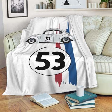 Lovebug Blanket The Love Bug Herbie Beetle Bluefink