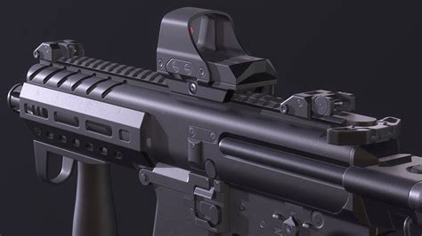 3d Model Mpx Smg Model Turbosquid 2030903