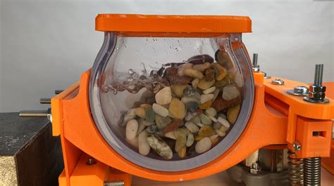 3d Printed Vibratory Rock Tumbler Etsy