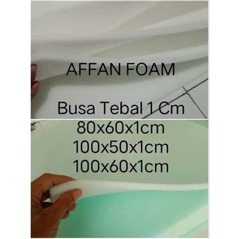 Jual Busa Lembaran Ukuran Tebal 1cm Shopee Indonesia