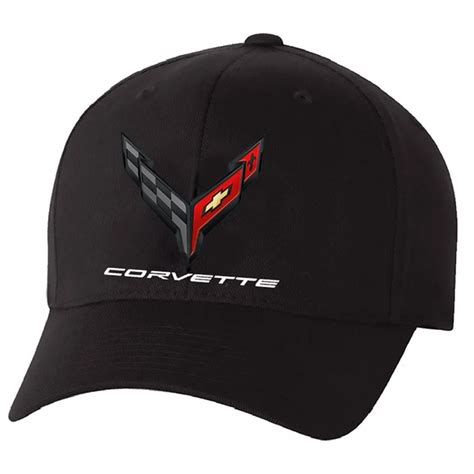 C8 Corvette Embroidered Hat Cap Corvette Store Online