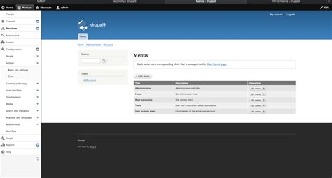Javascript Error When Toolbar Is Vertical And Admin Menu Has Unrouted Links Drupal Org