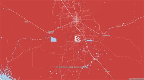 Perry Fl Political Map Democrat And Republican Areas In Perry