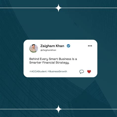 Zaighamkhan Accountingcareer Financewithimpact Acca… Muhammad Zaigham Khan