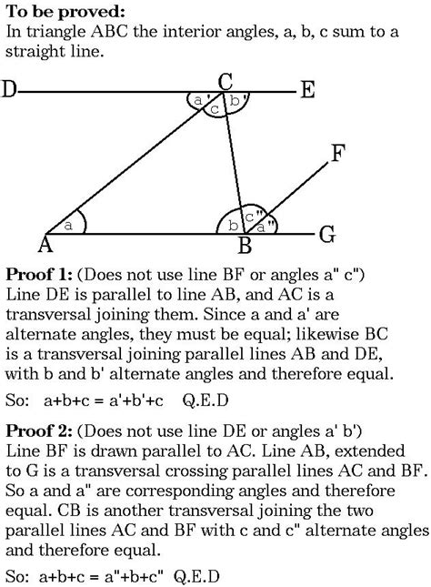 Corresponding Angles Proof Example