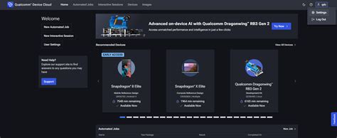 api using python library api key management qualcomm device cloud