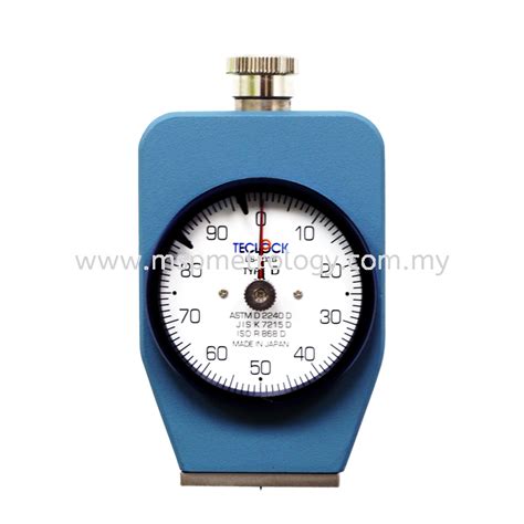 Teclock Durometer Hardness Tester Gs 702n Gs 702g Series Johor Bahru