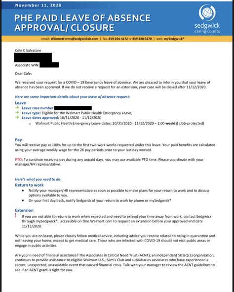 What Is Sedgwick Leave At Joel Norris Blog