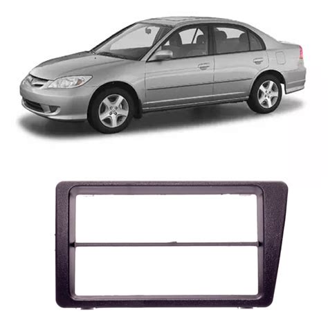 Moldura 2 Din 7 Polegadas Honda Civic 20022003200420052006 Antigo Epx 095 Jp Submarino