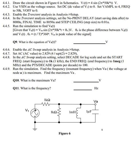 Solved Draw The Circuit Shown In Figure In Chegg Com