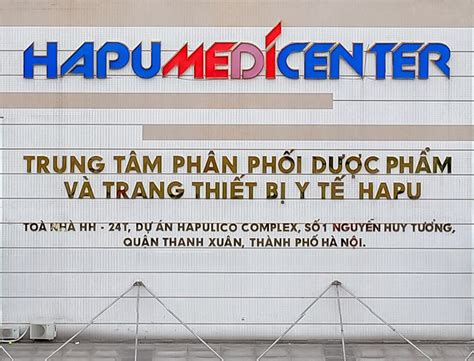 Hapu Medicenter Trung TÂm PhÂn PhỐi DƯỢc PhẨm VÀ Trang ThiẾt BỊ Y TẾ