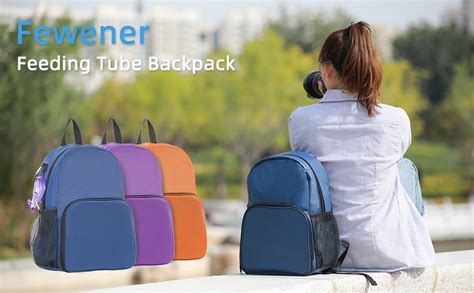 Fewener Feeding Tube Backpack For Feeding Tube G Tube J