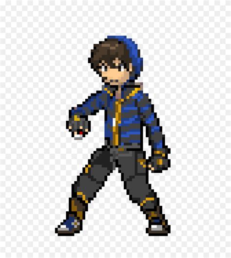 Pokemon Trainer Sprite Pixel Art Maker Pokemon Trainer Png Flyclipart