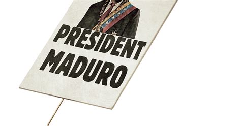 Nicolás Maduro Zal Geen T Shirts Gaan Sieren En Geen Icoon Worden Op