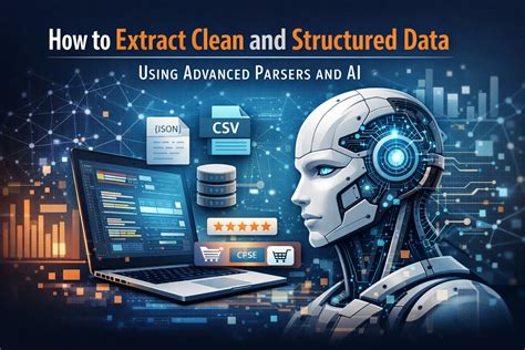 How To Extract Structured Data Using Ai And Advanced Parsers
