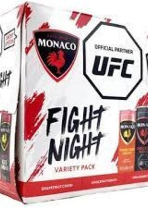 Monaco Cocktail Monaco Fight Night Cocktail Variety 6 Can Elevated