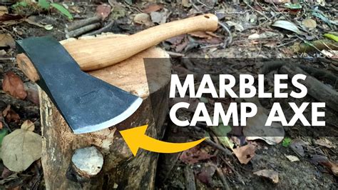 Marbles Camp Axe Customisation Field Test And Review Urban Knife Guy