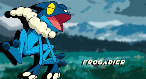 Frogadier Wallpaper By Alivefaun2 On Deviantart