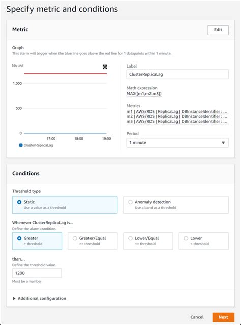 教程：为 Amazon Rds 的多可用区数据库集群副本滞后创建 Amazon Cloudwatch 警报 Amazon Relational Database Service