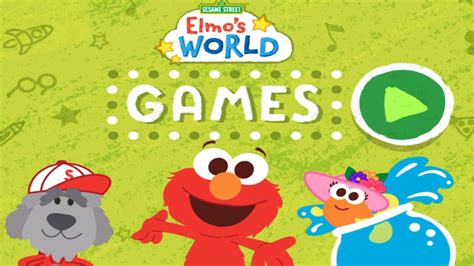 Sesame Street Elmos World Games Discover The Outer Space With Elmo