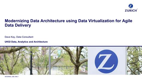 Modernizing Data Architecture Using Data Virtualization For Agile Data