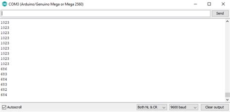 visualise measured data over local network following server client relationship between arduino
