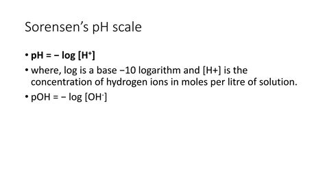 Sorensens Ph Scale Sb Pdf