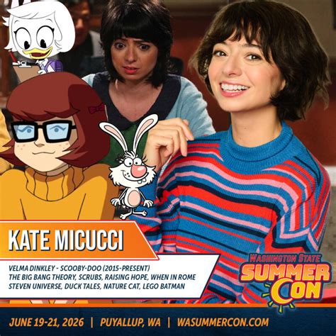 Kate Micucci Washington State Summer Con